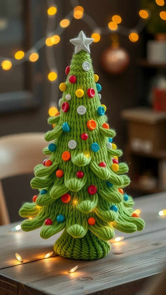 Festive Christmas Tree Knitting Pattern
